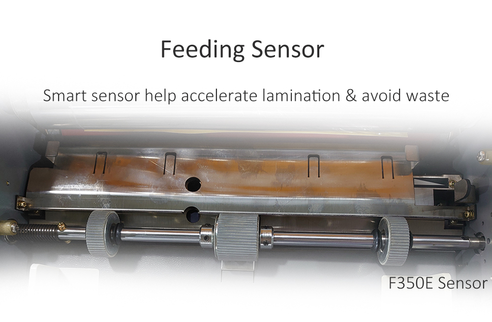 Roll Laminator F350B hot and cold laminating machine