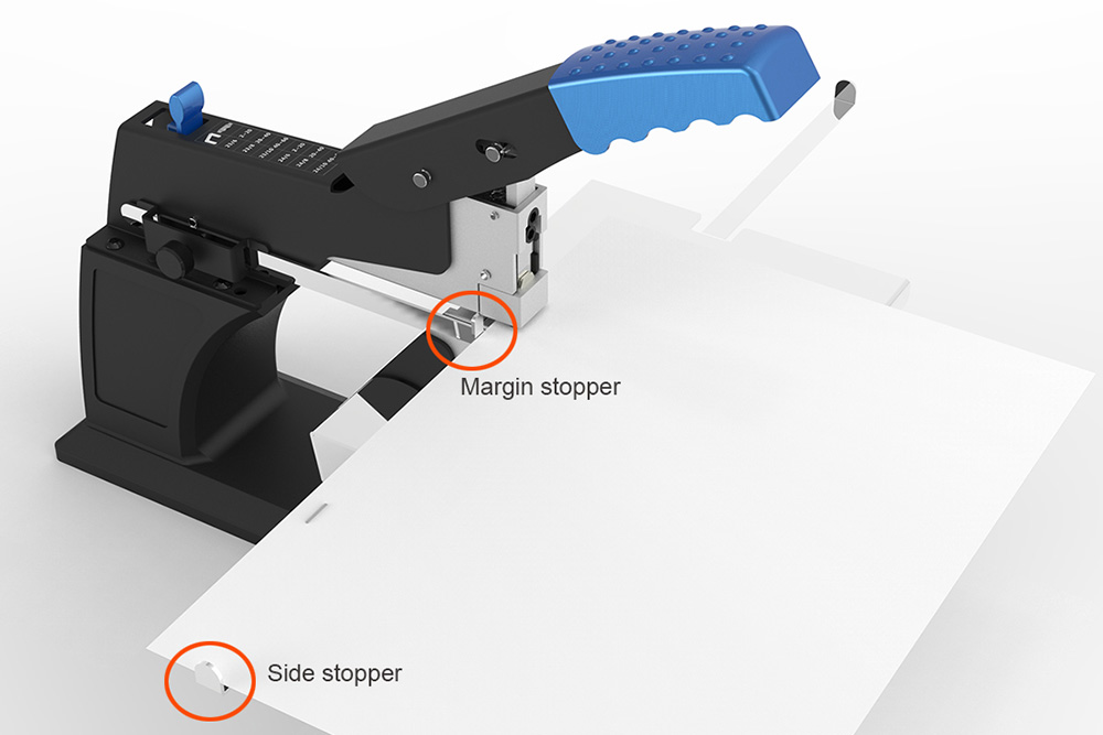 SH-03 Flat stapling & saddle stapling mode 2 in 1.